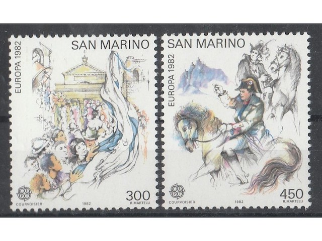 Europa CEPT - San Marino 1982