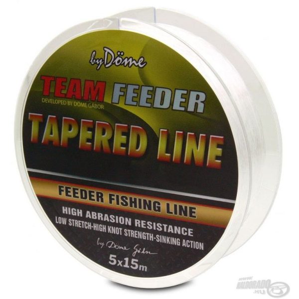 By Döme TEAM FEEDER Tapered Leader 5×15 m