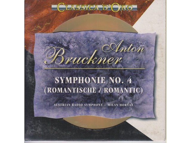 cd / ANTON BRUCKNER / SYMPHONIE NO. 4 - odličnO