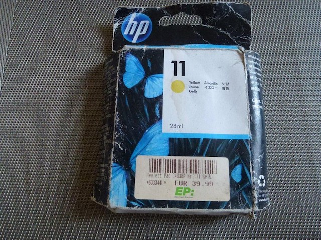 HP 11 - Yellow kertridž nekorišćen u kutiji