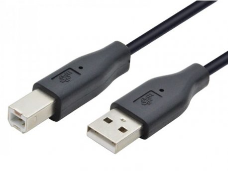 E-GREEN USB 2.0 A-USB 2.0 B M/M 1.8m crni