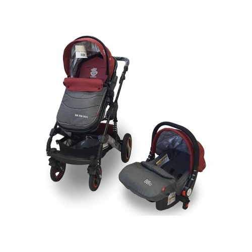 Kolica za bebe GS-T106 BBO Matrix set crvena