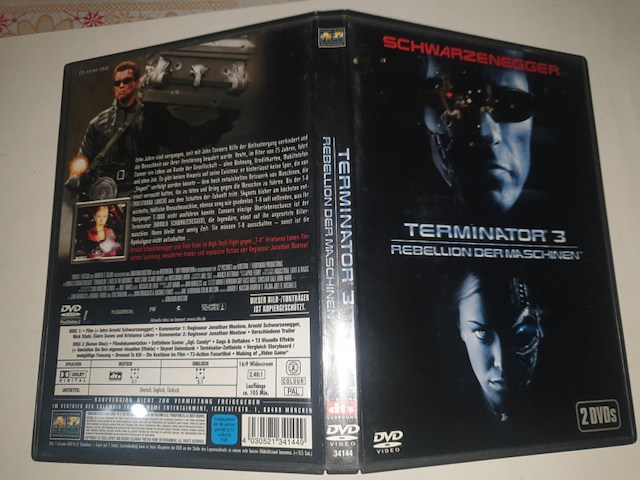 terminator 3--2dvd