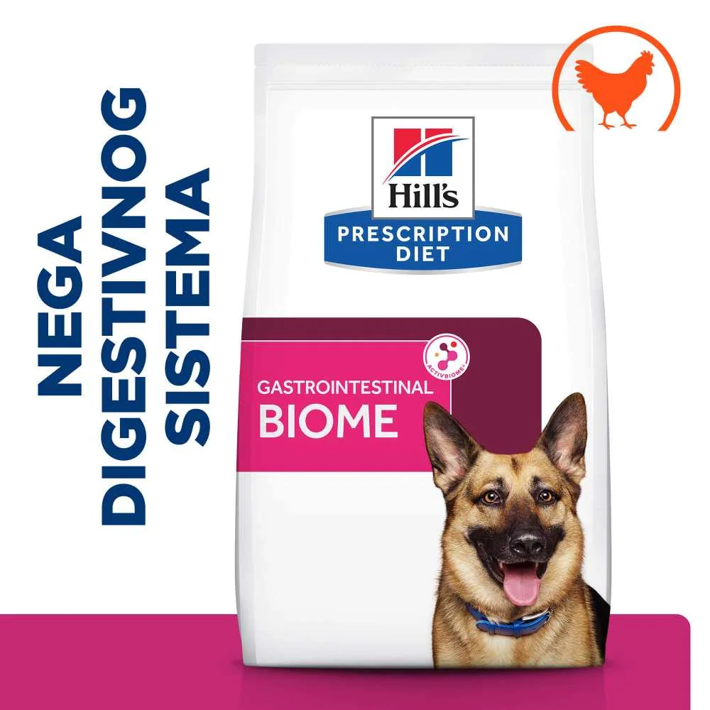 Hill's Prescription Diet dog veterinarska dijeta Gastrointestinal Biome 10kg