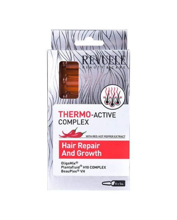 Ampule za rast kose REVUELE Thermo-active Complex 8x5ml