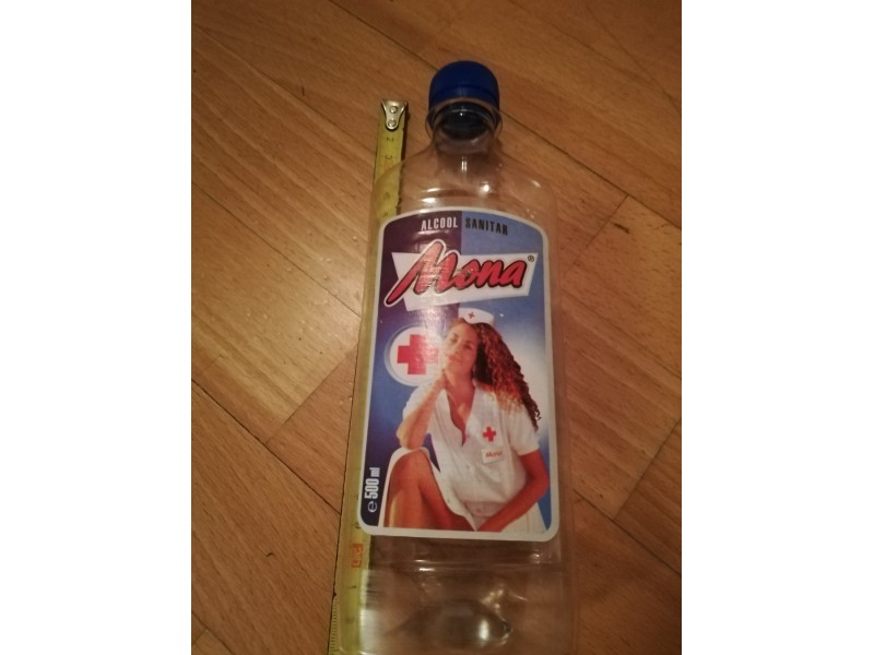 Zanimljiva bocica od sanitarnog alkohola