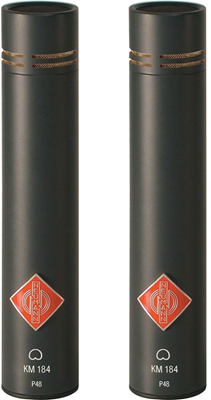 Neumann KM 184 Black Stereo Pair kondenzatorski mikrofoni