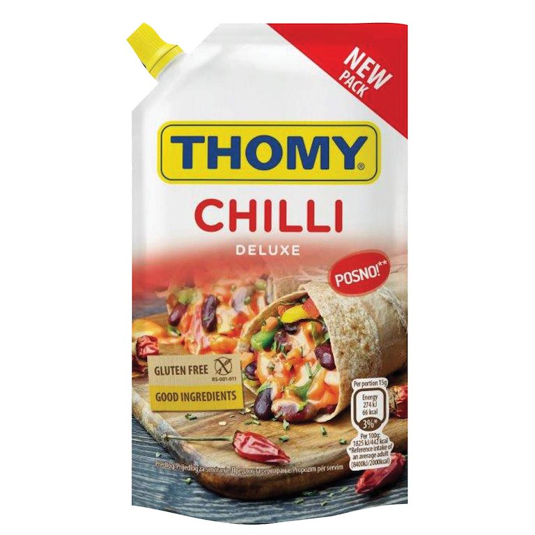 Thomy preliv salatni chili 220g thomy