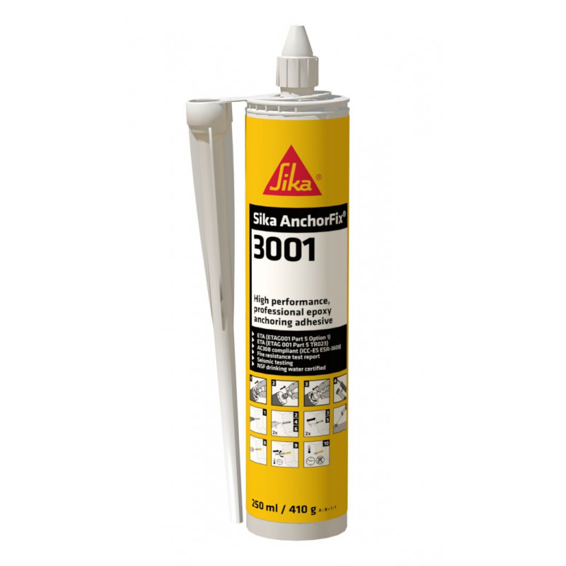 Sika AnchorFIX 3001 250ml Profesionalni epoksidni lepak za ankerisanje visokih performansi