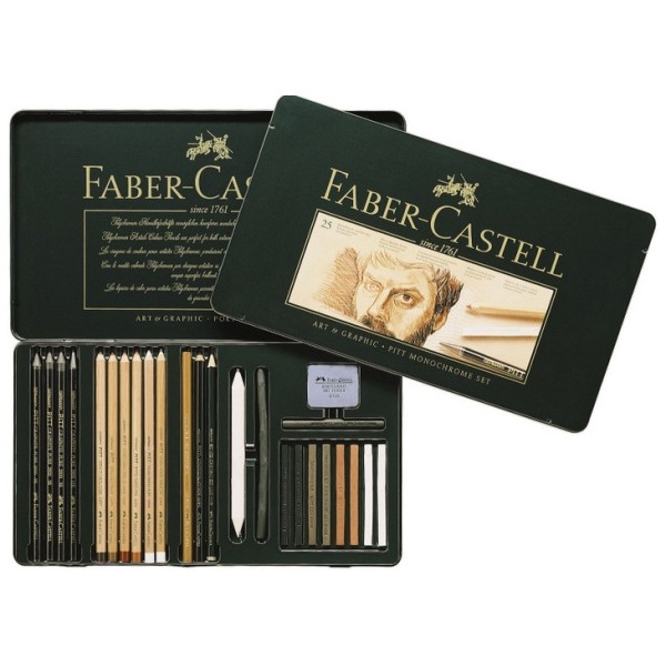 Faber-Castell FC BOJICE DRVENE MONOCHROME SET 1/25