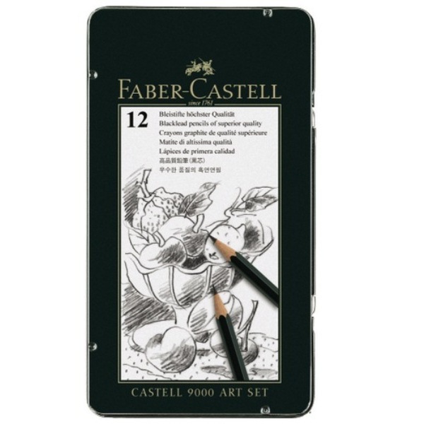 Faber-Castell FC SET ART CASTELL 9000 1/12 119065