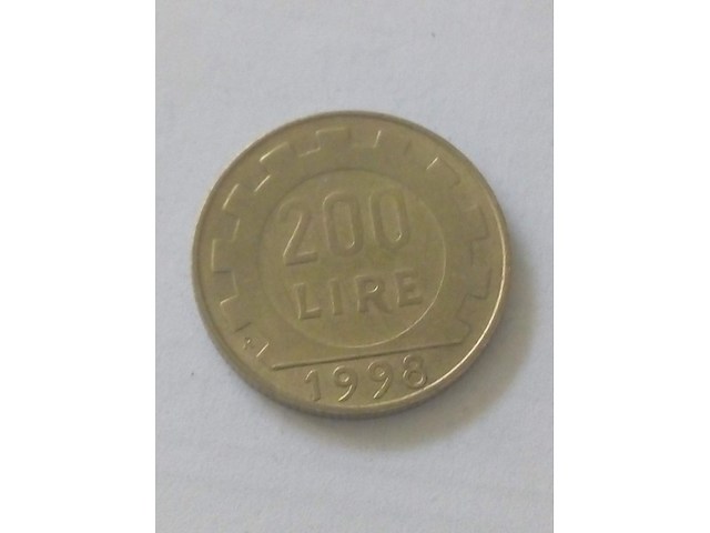 200 Lira 1998.g - Italija -