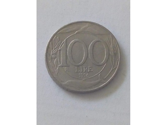 100 Lira 1996.g - Italija - Životinja Delfin - Ptica -