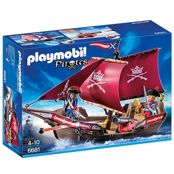 Playmobil Pirates: Brod patrola
Playmobil Pirates: Brod patrola