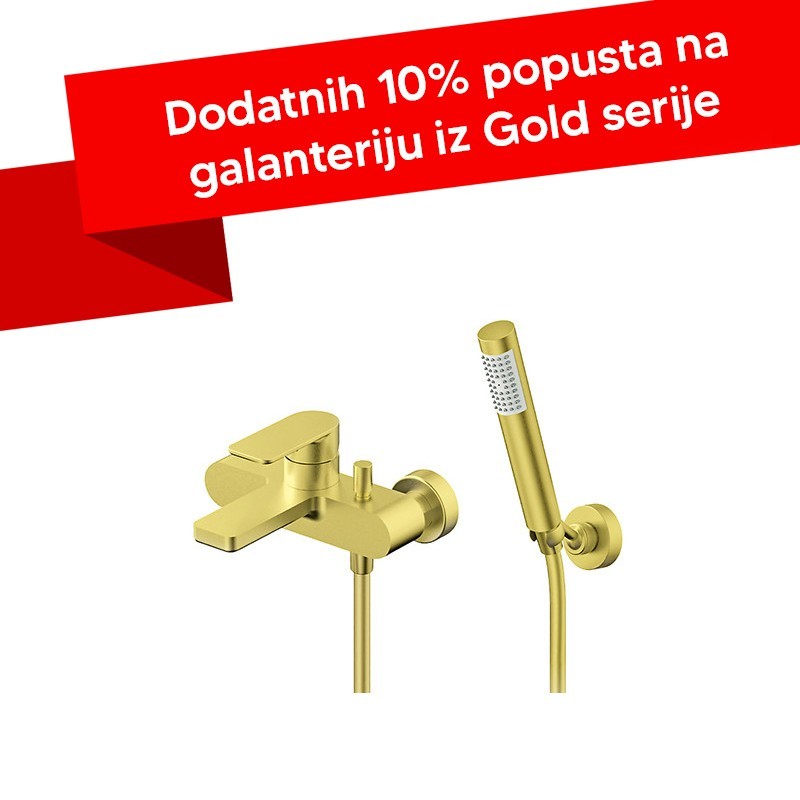 Baterija za kadu Rosan S2 GOLD 233101G