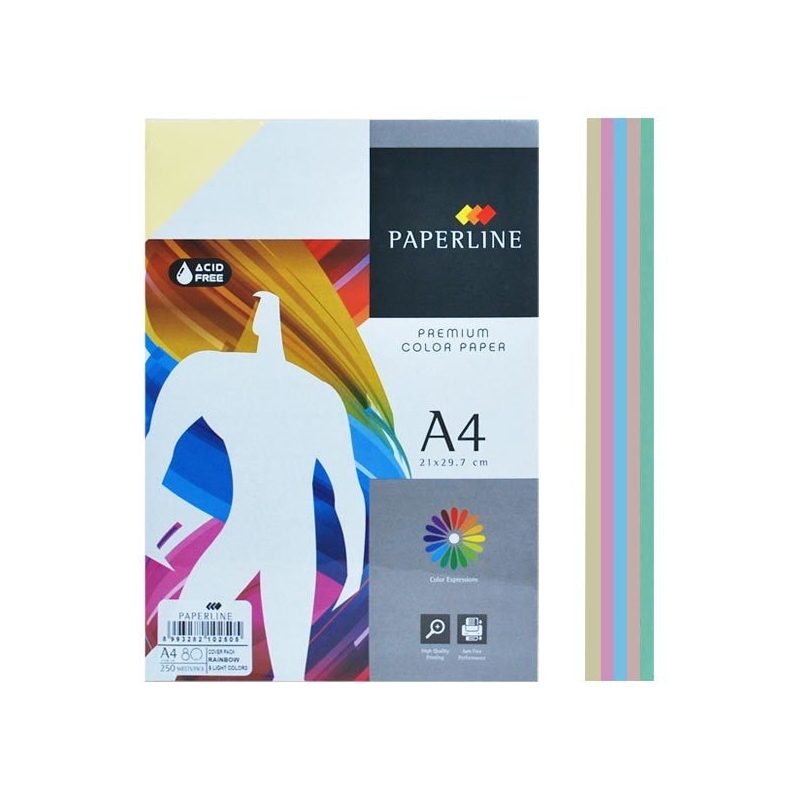 Fotokopir papir A4 u boji,pastelne boje 1/250