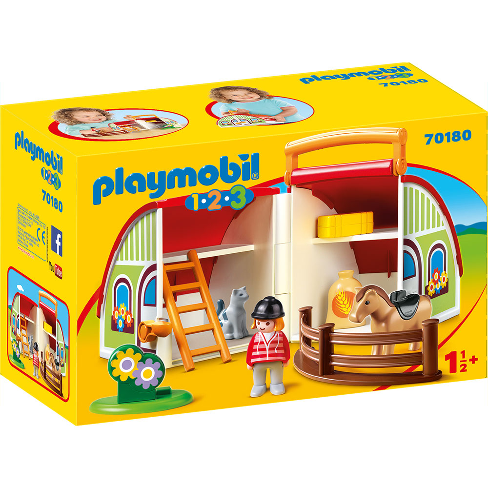 Playmobil 1.2.3 Farma set