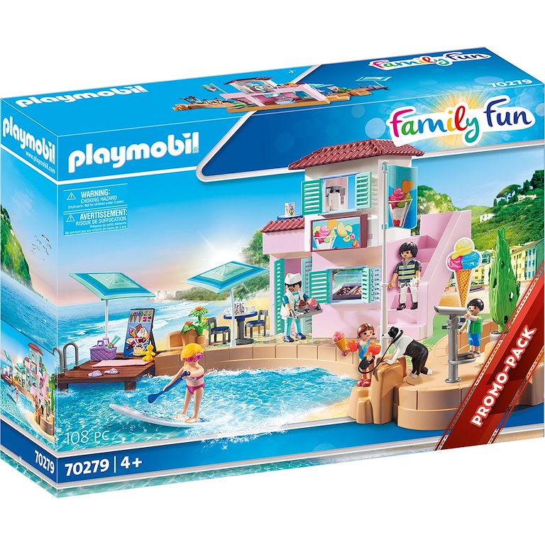 Playmobil Family Fun Sladoled shop