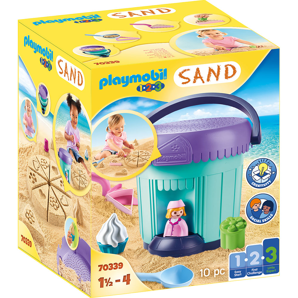 Playmobil 1.2.3 Sand Kofica za plazu