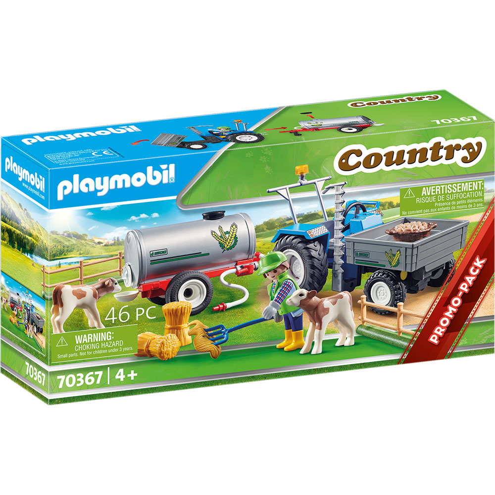 Playmobil Country Traktor sa cisternom