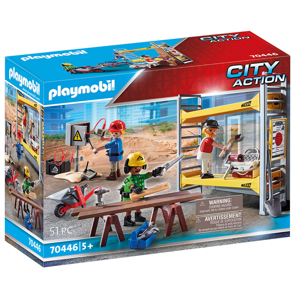 Playmobil City Action Skela sa radnicima
