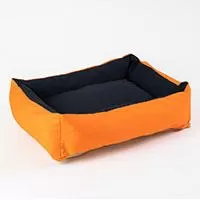 Krevet za psa Square Orange-Black 105cm Pet Line 62-2