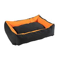 Pet Line Krevet za pse Square Black-Orange 65cm 26-2