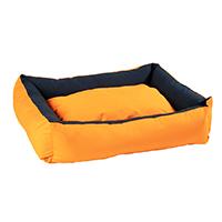 Pet Line Krevet za pse Square Orange-Navy 90cm 63-6