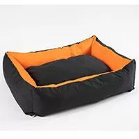 Pet Line Krevet za pse Square Black-Orange 90cm 26-2