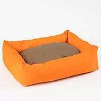 Pet Line Krevet za pse Square Orange-Beige 90cm 6-8