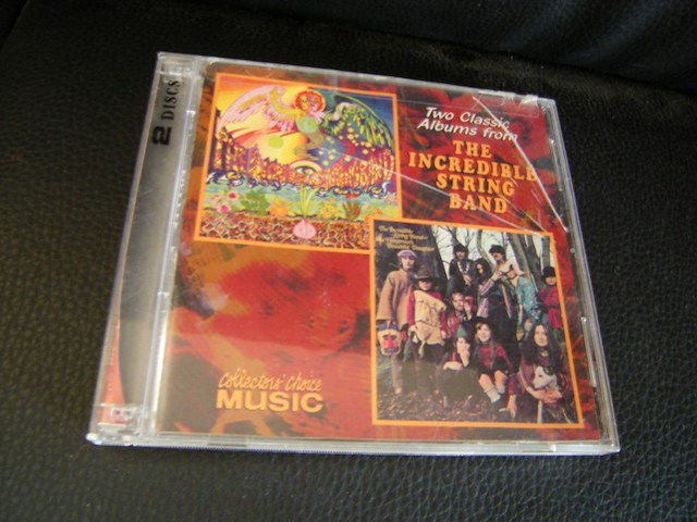 CD - THE INCREDIBLE STRING BAND - DUPLI CD - DVA ALBUMA