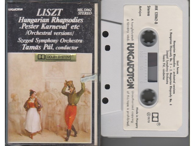 LISZT Hungarian Rhapsodies `Pester Karneval`