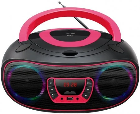 Denver TCL-212BT cd radio pink