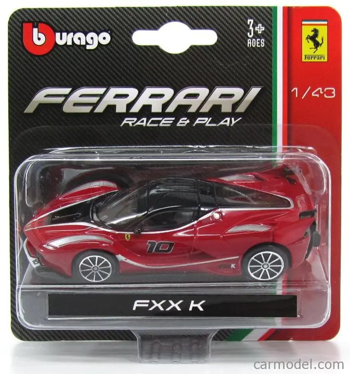 Burago
BURAGO FERRARI R&P VEHICLES 1:43 (BU36001)