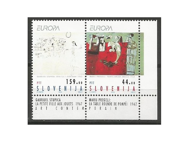 Slovenija,Europa CEPT 1993.,čisto