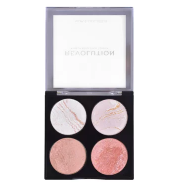 Mini paleta bronzera i hajlajtera MAKEUP REVOLUTION Cheek Kit 8.8g