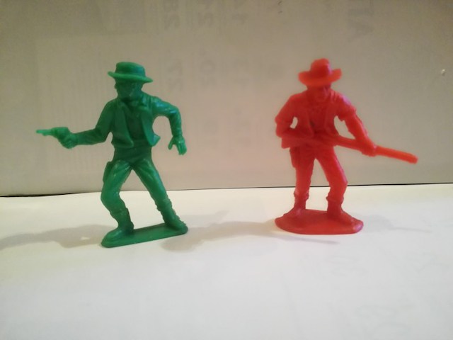 Kaubojci, dve figurice