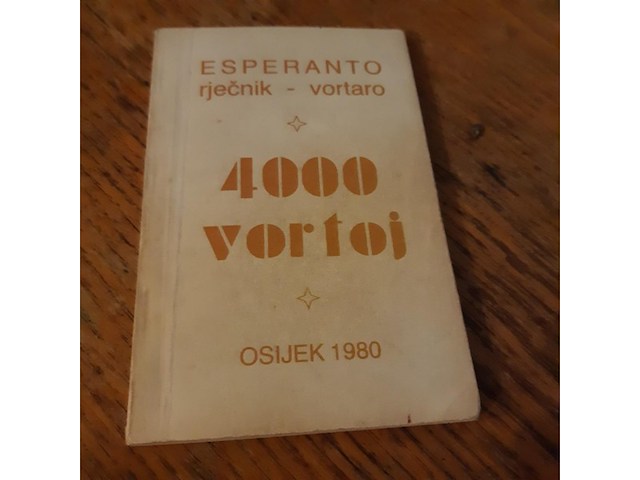 Esperanto rjecnik vortaro