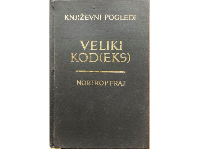 Veliki kodeks - Nortrop Fraj