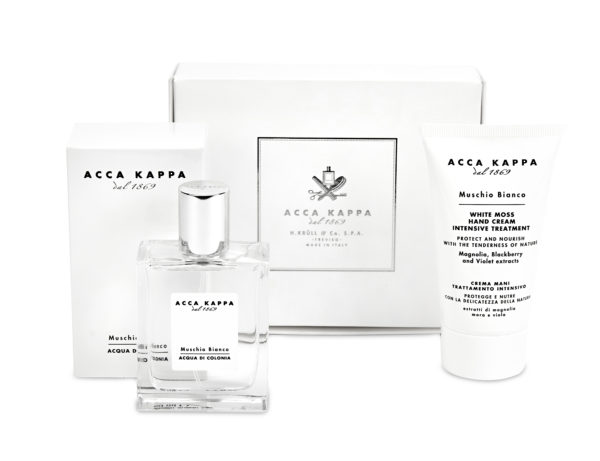 Acca Kappa Gift Set – White Moss – edc 50ml, Hand Cream 75ml – Set kolonjska voda, krema za ruke
