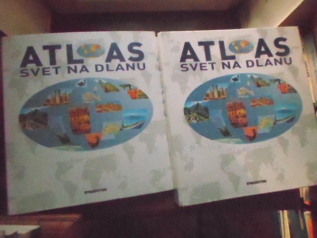 ATLAS SVET NA DLANU 1-49, 52-54 U FASCIKLAMA