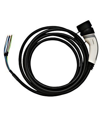 Kabl za punjenje tipa 2, trofazni 16A, dužine 5 m
Replacement charging cable for charging stations