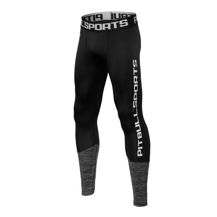 PIT BULL WEST COAST PRO PLUS MLG COMPRESSION PANTS BLACK