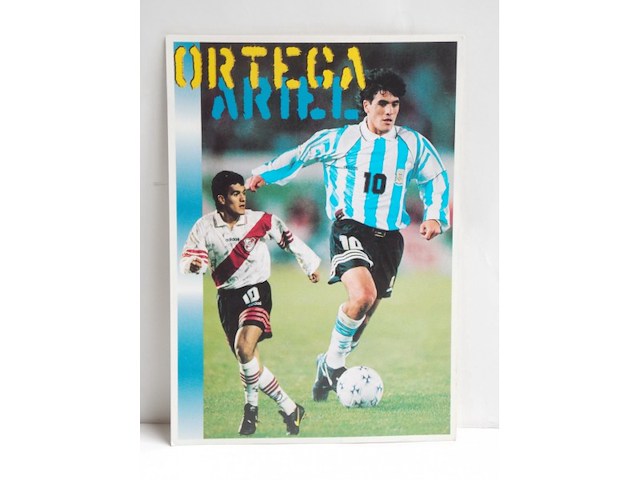 Ariel Ortega - razglednica