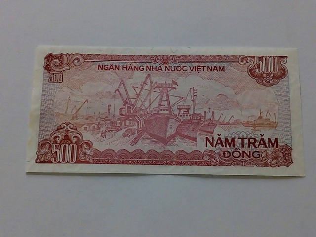 500 Đong 1988.g - Vijetnam - ODLIČNA -
