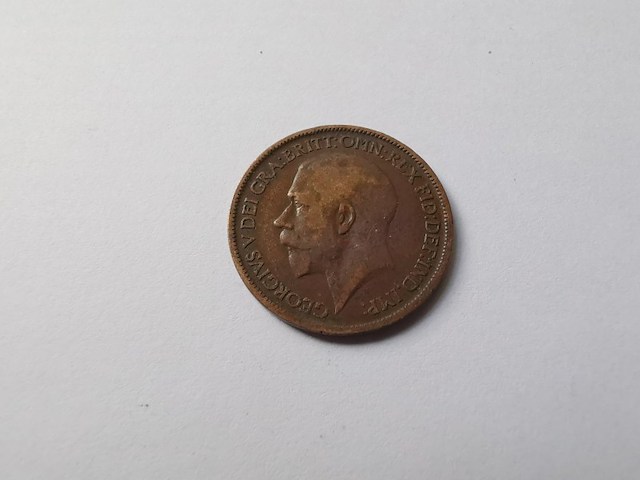 Velika Britanija 1/2 penny 1916