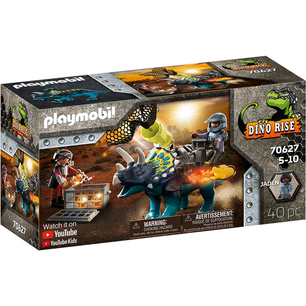 Playmobil Dino Rise Triceratops: Borba za legendarno kamenje