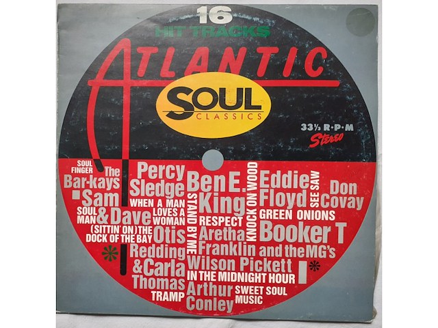 VARIOUS  -  ATLANTIC  SOUL  CLASSICS