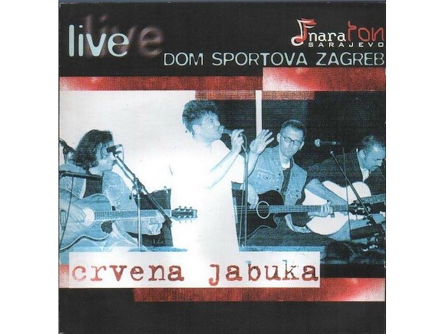 Crvena Jabuka ‎– Live Dom Sportova Zagreb CD