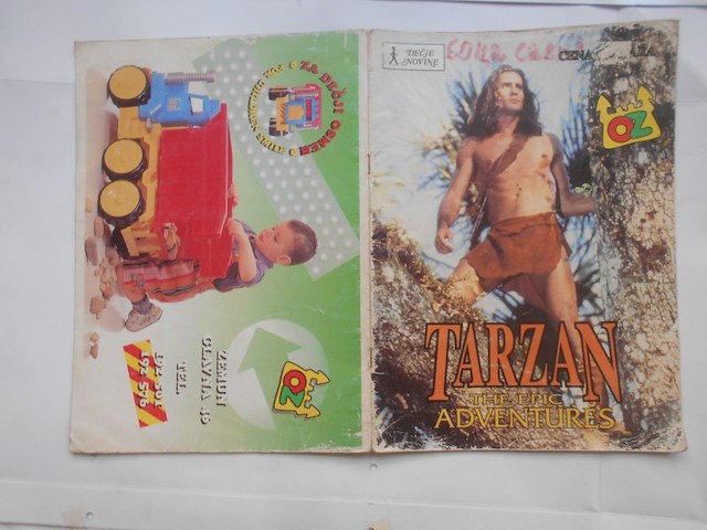 Tarzan  the epic adventures, dečje novine, album